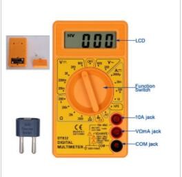 Quality 200m 200V 2000u Small Digital Multimeter , LCD Digital Multimeter for sale