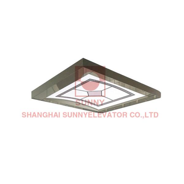 Quality Elevator Spare Parts with Cabin Decoration Central Soft Flat Image Ceiling for sale