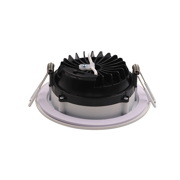Quality Matt White Tri Colour Dimmable LED Downlight , Gimbal LED Downlight AC12V for sale