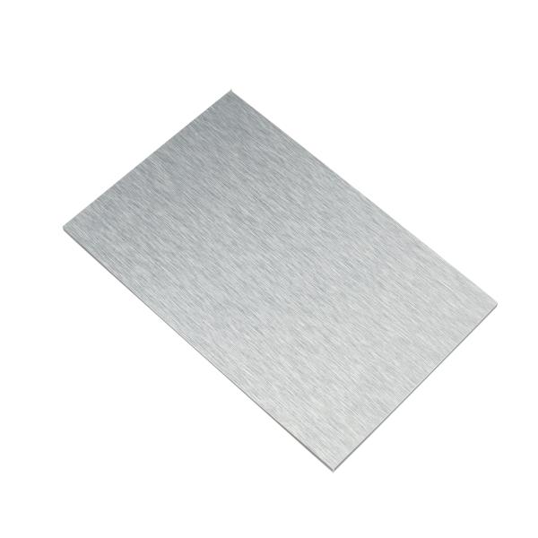Quality Durable Impact Resistant Brushed Aluminum Composite Panel 3mm Thickness for sale