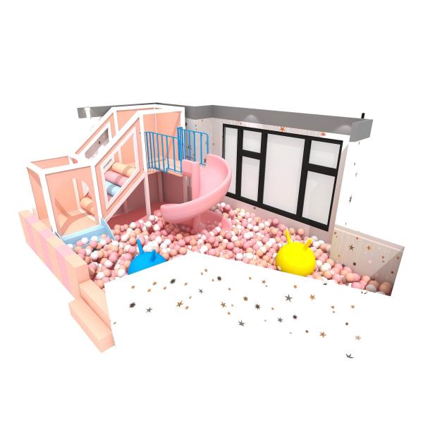 Quality Small Soft Foam Indoor Playground Equipment For Kindergarten Home for sale