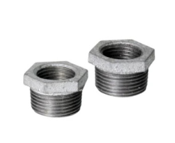 Quality Cast Iron Malleable Iron Threaded Fittings Bushing For Gas / Oil Industry for sale