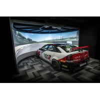 Quality 360 Degree Flight Curved Simulation Screens Floor Standing for sale