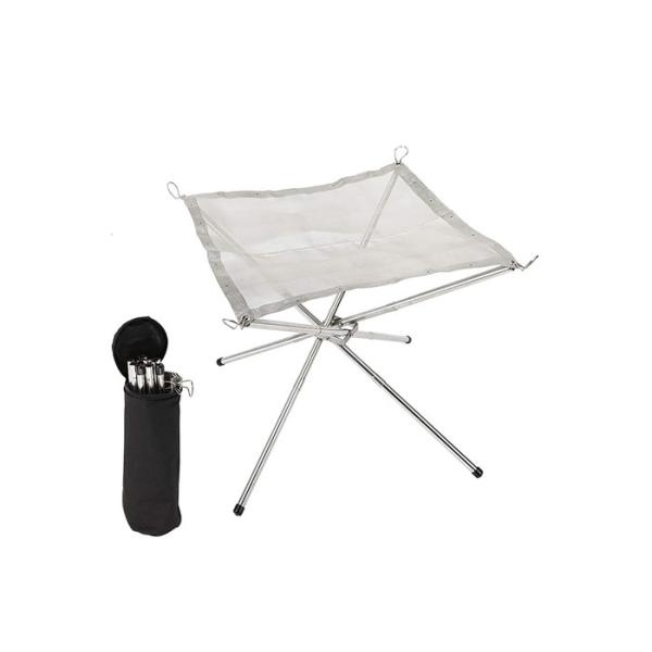 Quality Portable Fire Pit use For Camping, Outdoor, Patio, Backyard And Garden Stainless Steel BBQ Smoke Fire Pit for sale