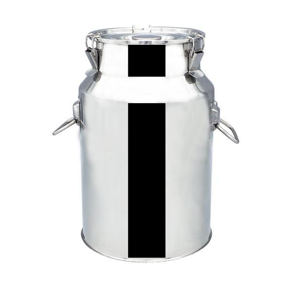 Quality 20L Oil Beverage Honey Vertical Open Cover Stainless Steel Storage Tank/Barrel/Pail Milk Can for sale