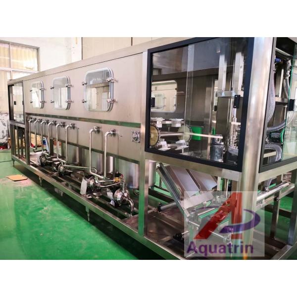 Quality Filling Line 3 4 5 Gallon Mineral Water Bottle Packing Machine 7.5kw Motor for sale