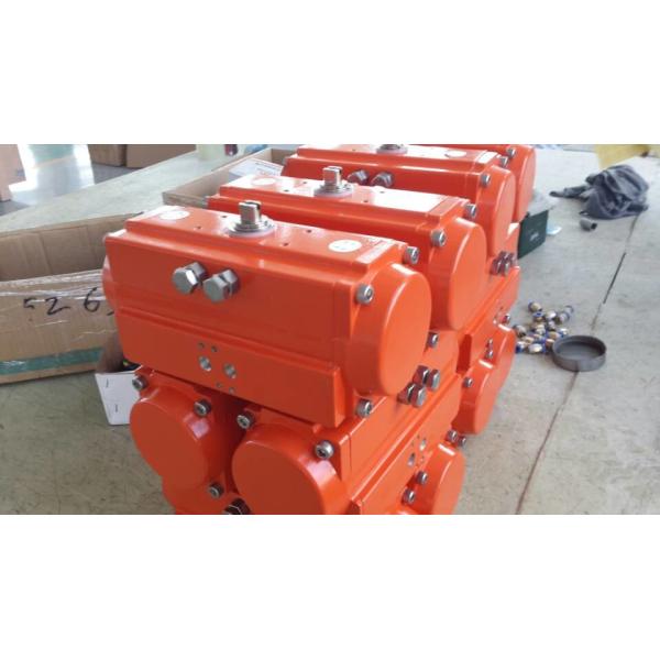 Quality Small Double Acting Pneumatic Actuator With Spring Return 1/4 Turn for sale