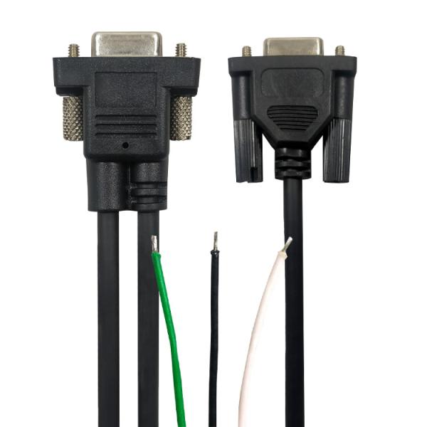 Quality 3m 10ft DB9 Rs232 Scanner Cable Black Color With EIO Trigger for sale
