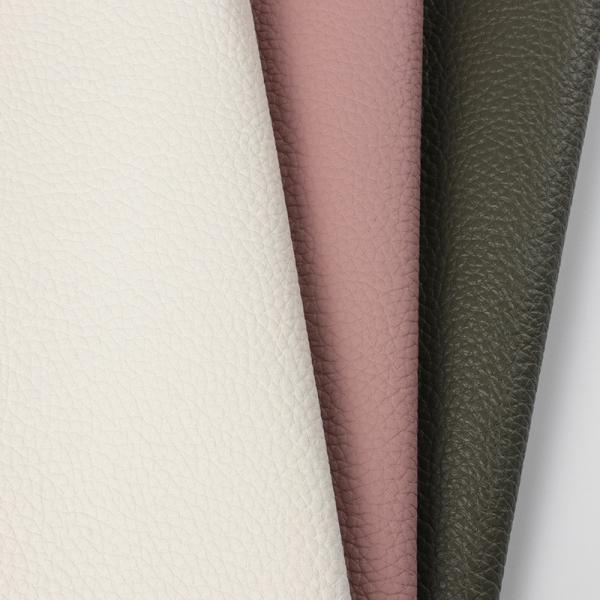 Quality Faux Synthetic Sofa Microfiber Leather Lychee Grain 1.0mm Thickness for sale