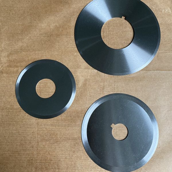 Quality Specializes in custom slitting round knife slitting machine blade Paper film plastic slitting knife Food blade for sale