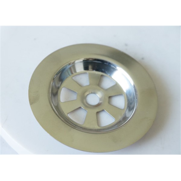 Quality Round 62 Mm Kitchen Sink Drain Plug , Metal Decorative Sink Drain Stopper for sale