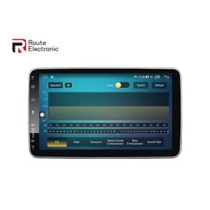 Quality 8 Core 2 Din Car Stereo , 10.1" DSP Universal Car Radio Rotatable for sale