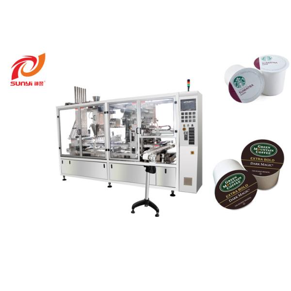 Quality stainless steel 2lines 80 Pcs/Min K Cup Filling Machine for sale