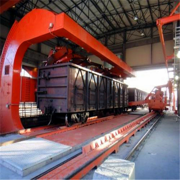Quality Rotary Railroad cart Dumper System For Coal Unloading Rapidly for sale