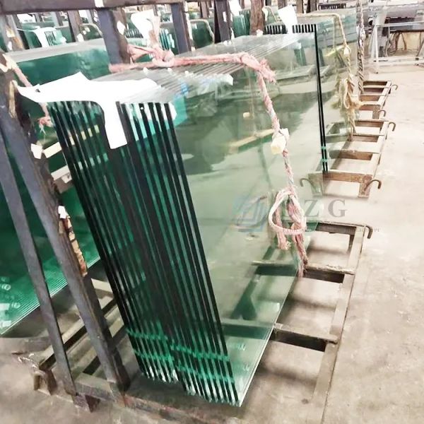 Quality Fine Polished Edge Fully Toughened Tempered Glass 4mm 1/6 Inch Safety Glass for sale