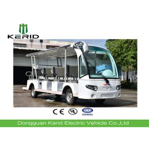 Quality Street Legal 11 Person Mini Electric Sightseeing Bus With Artificial Leather for sale