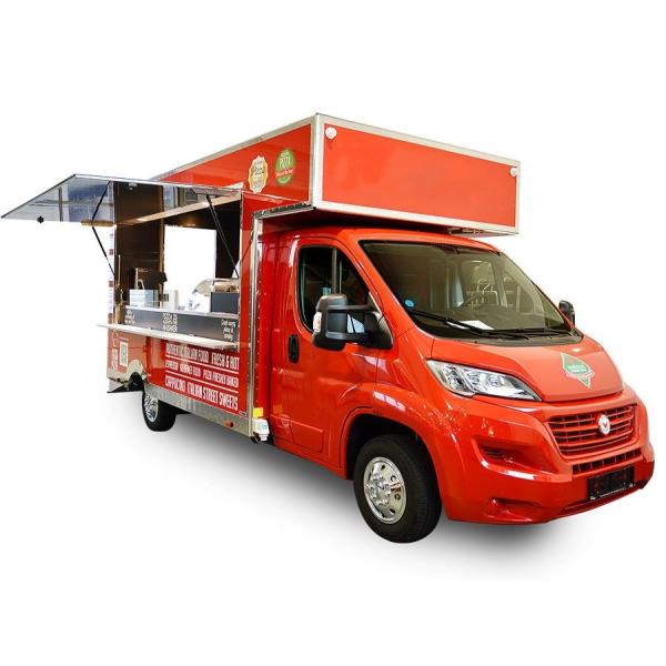 Quality Dessert Mobile Food Trailers Beverage Hot Storage Foodtrucks for sale