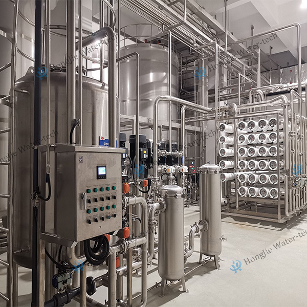Quality 160T/H Industrial Reverse Osmosis Water System Automated Operation for sale