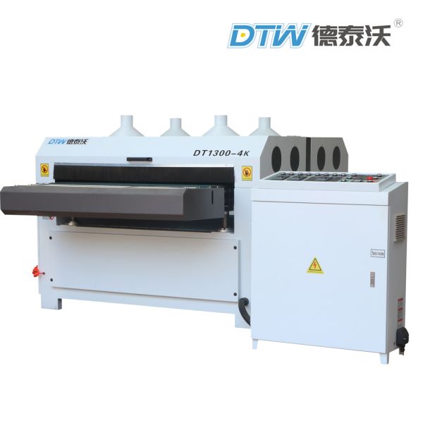 Quality DTW Wire Brush Sanding Machine DT1300-4K Drum Sander For Wood Furniture for sale
