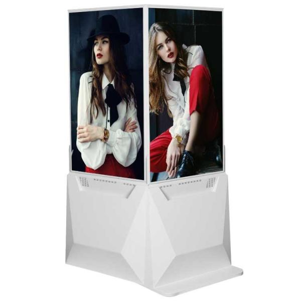 Quality Indoor Double Sided Digital Signage 43 Inch Optional Floor Standing Kiosk for sale