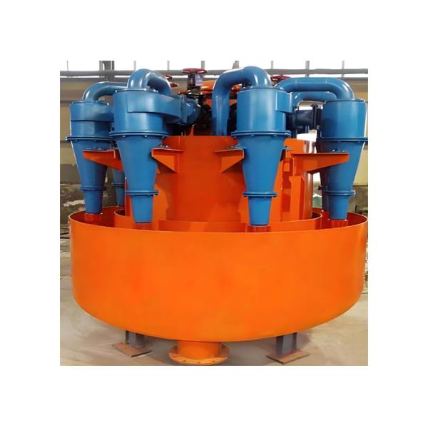 Quality Mild Steel Rubber Lining Desanding Hydrocyclone Water Treatment Easy Installatio for sale