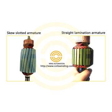 Quality Copper Wire Armature Winding Machine PMDC Rotor Riser Commutator for sale