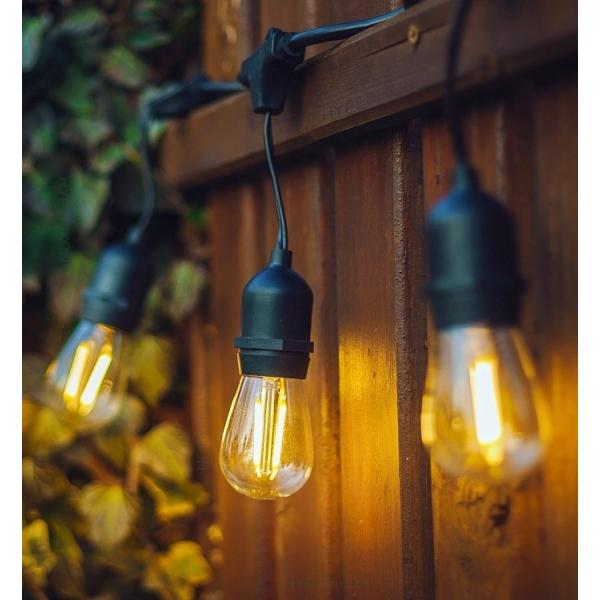 Quality 120lm Customized Color Led Hanging Lights Waterproof Outdoor Light String With for sale