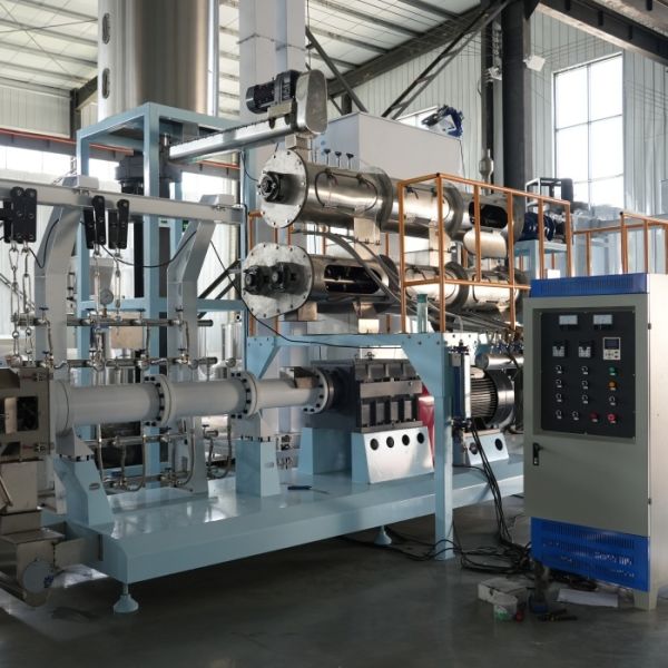 Quality Floating Fish Feed Pellet Extruder 120 - 1200kg/H Electricity Heating for sale