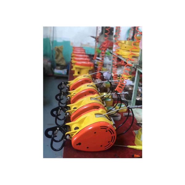Quality Colorful Smart Electric Wire Rope Cable Hoist 110v With Light Weight And Super Height for sale