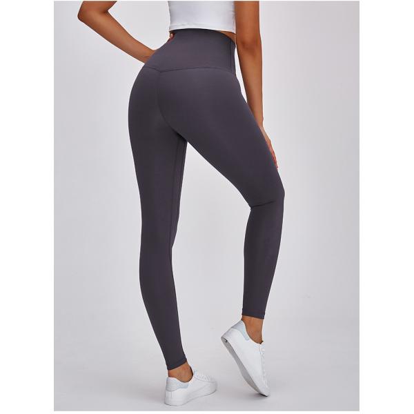 Quality Plus Size Full Length Compression Tights , Butt Lifting Yoga Pants Nylon Spandex for sale