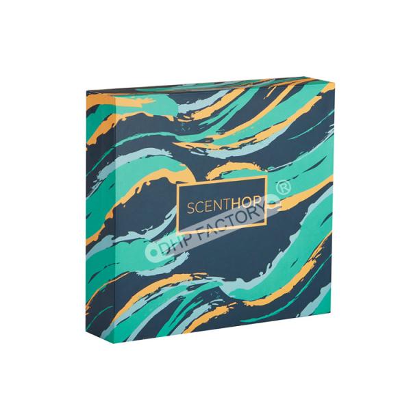 Quality CMYK Printing Rigid Paper Boxes With Secure Closure  High End Packaging Boxes for sale