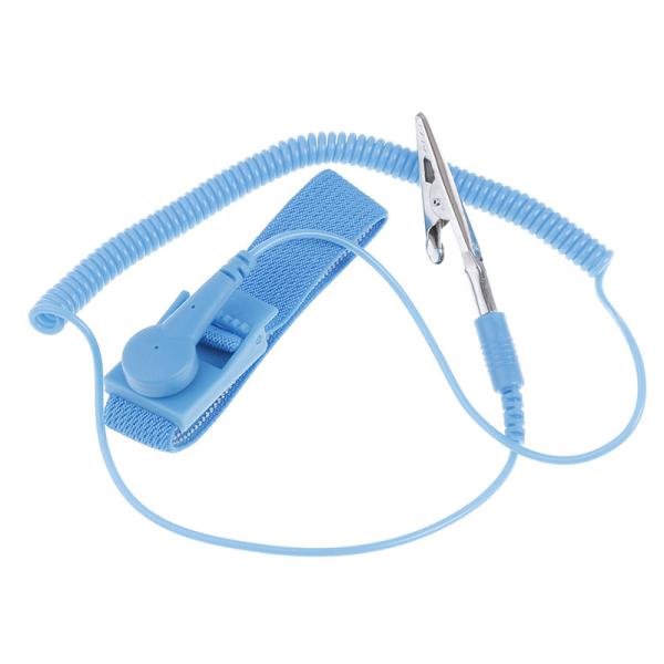 Quality ESD Discharge Wrist Strap Grounding Prevent Static Shock With Clip for sale