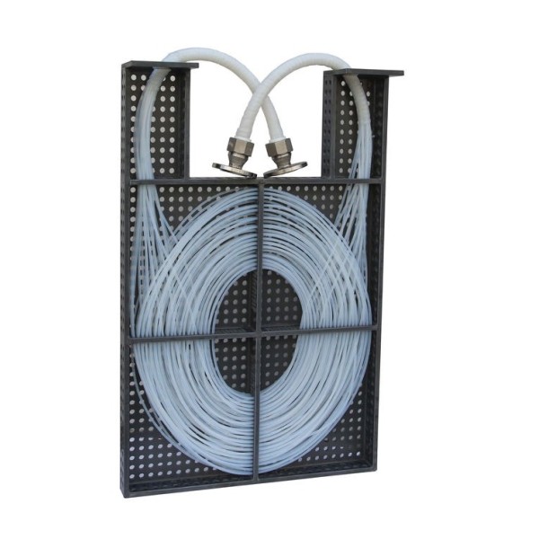 Quality H2 TM Conductive Immersion Heat Exchanger PVDF PFA PTFE Coil Type Heat Exchanger for sale