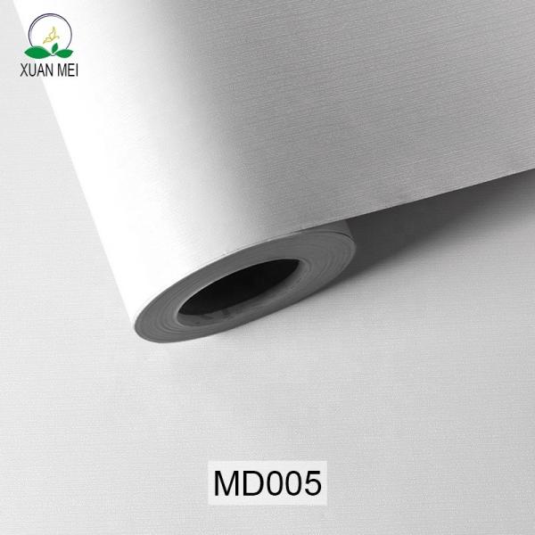 Quality Anti-Static Function Solid Color Vinyl Wallpaper for Easy DIY Installation and for sale