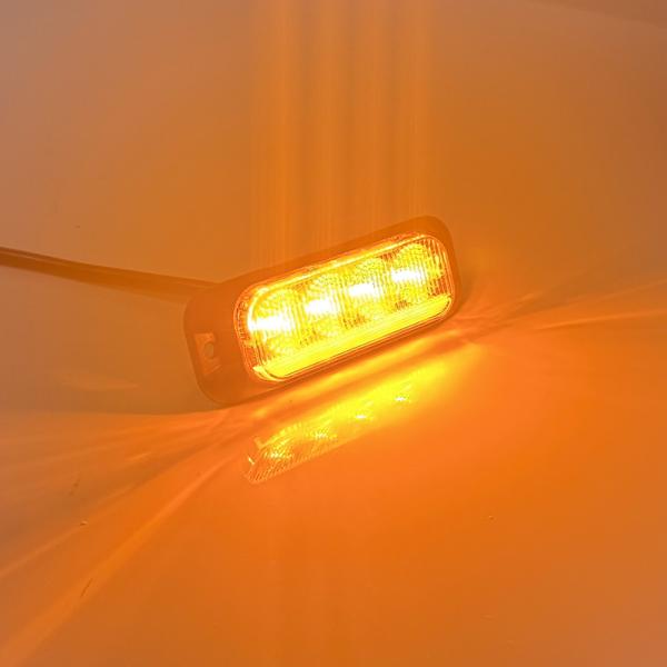 Quality Side Flashing 12V - 24V LED Strobe Warning Lights IP67 Warning Signals for sale