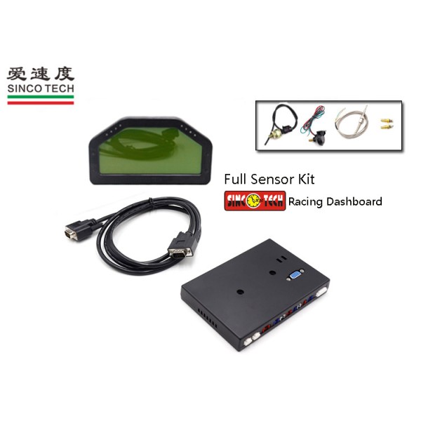 Quality SINCO TECH Digital Boost Gauge PSI - BAR Unit Turbo Sensor Kit DO908 for sale