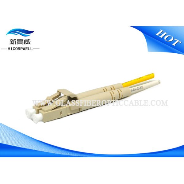 Quality 12core Ribbon Multi Color Fiber Optic Pigtail OM3 LC Aqua Connector IEC 60794 for sale