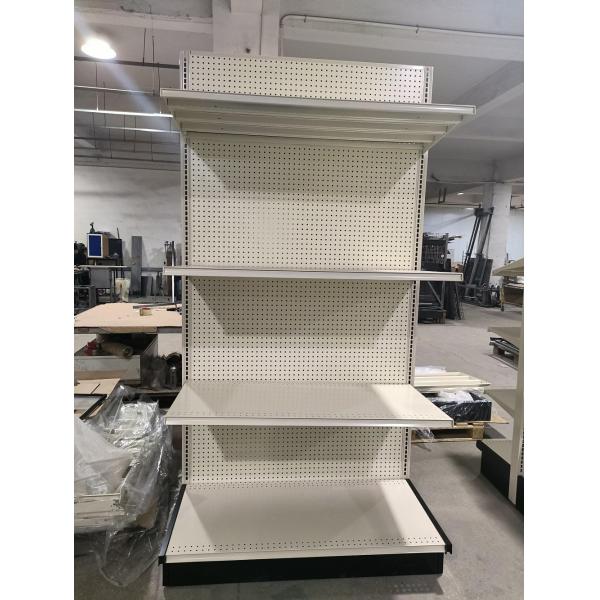 Quality 800lbs Supermarket Gondola Shelving & Retail Store Fixtures For Merchandising for sale