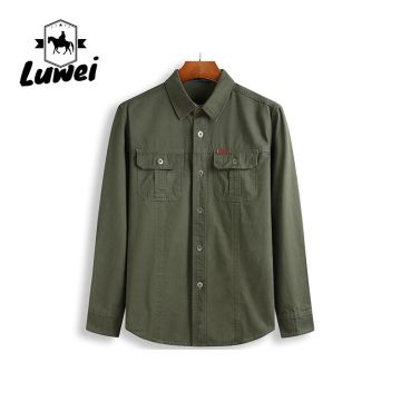 Quality Plus Size Men Shirts Apparel Palm Panel Striped Print Long Sleeves for sale