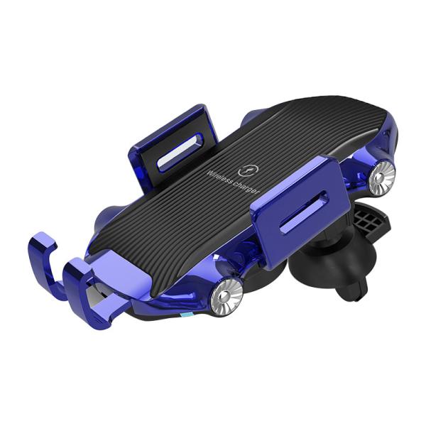 Quality DOE 15W Fast Charging Qi Car Wireless Charger Holder for sale