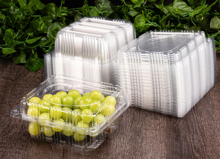 Quality Customized Recyclable PET Tomato Packaging Box with Heat Sealing for Perfect for sale