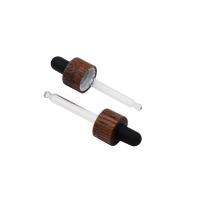 Quality Leakproof 18/410 Bamboo Oil Dropper Recyclable Plastic Closure for sale