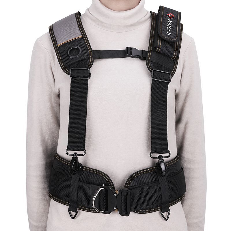 Quick Release Dual Straps Padded Pressure Relief Shoulder Straps Tool Bag