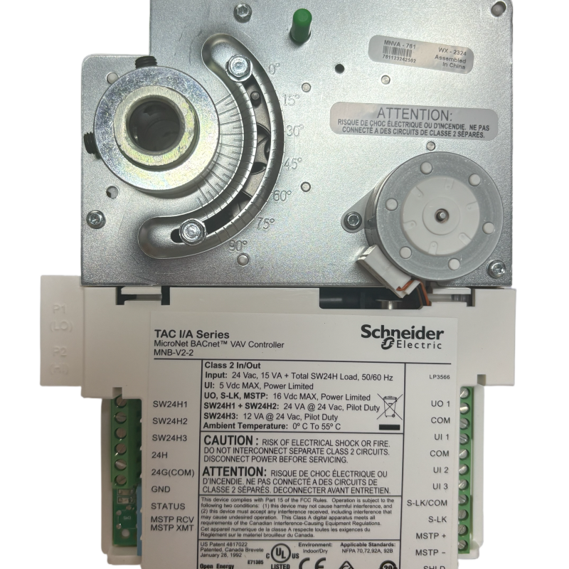 Quality Schneider MN Series VAV Controller MNB-V2-2 BACnet Compatible Smart Building Control for sale