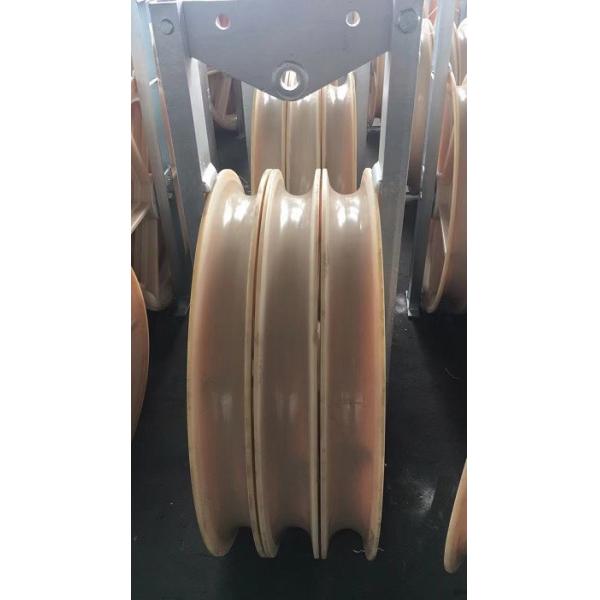 Quality OD750mm Nylon Transmission Line Conductor Pulley for sale