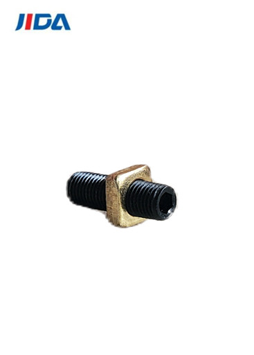 Quality ROHS M3x10 Round Head Hex Adjustment Screws With H62 Stamping Copper Nut for sale