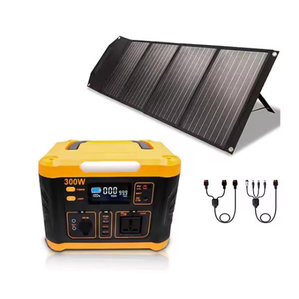 Quality Portable 300W Backup Battery Bank Solar Power Station Mini Powerstations for sale