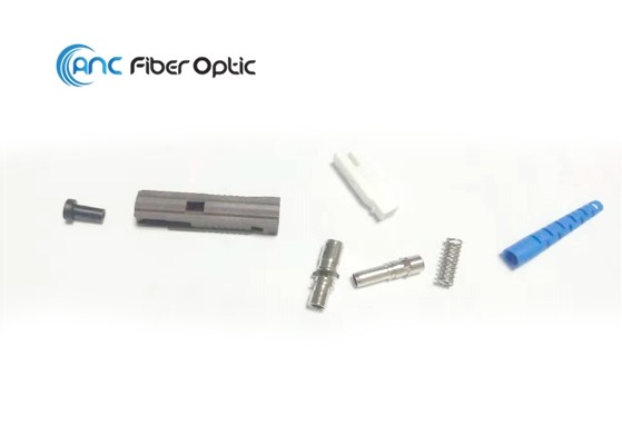 Quality Simplex MU Plastic Fiber Patch Cord Connectors Small Size For 2.0mm Cable for sale