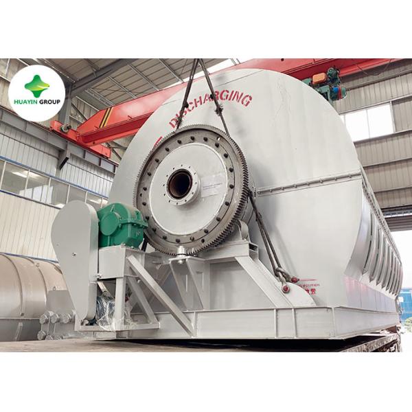 Quality 10 TPD Small Pyrolysis Plant In Iran Waste Tire Huayin 10 Ton for sale
