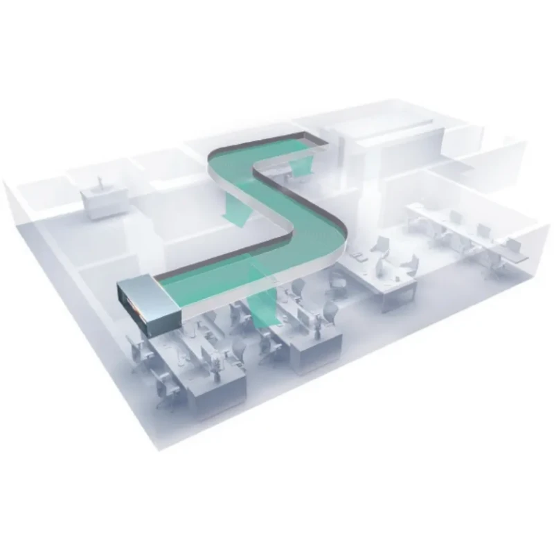 Hisense All Fresh Air System airflow diagram